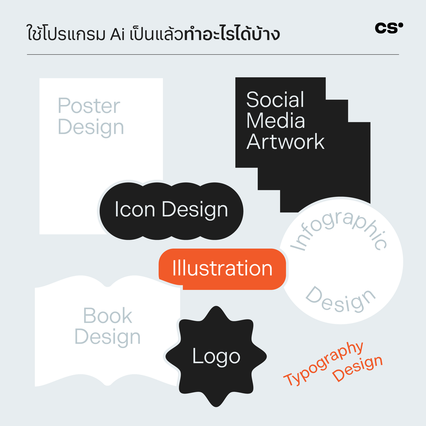 Adobe Illustrator for Beginners: การใช้งานโปรแกรมและเครื่องมือพื้นฐาน
