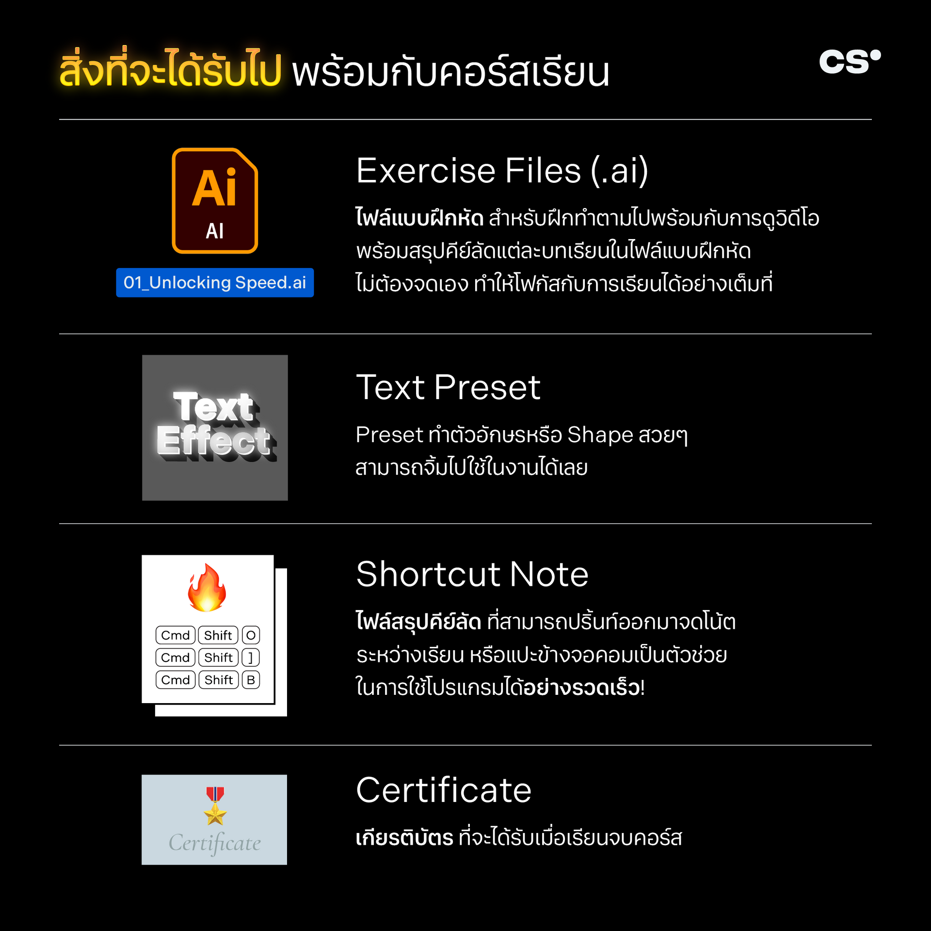 Intensive Advanced Adobe Illustrator (Fully Upgraded Version): ปลดล็อก